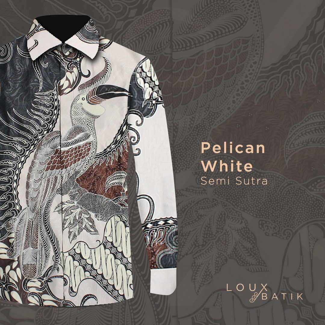 Pelican White - Loux Batik